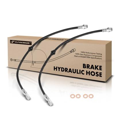 China 2Pcs Front Brake Hydraulic Hose for Mini Cooper 2002-2008 L4 1.6L for sale