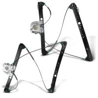 China 2x Front Power Window Regulator without Motor for BMW X5 E53 2000-2006 for sale