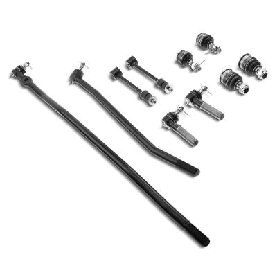10x Front Stabilizer Bar End Link & Tie Rod End for Ford F-350 1992-1997
