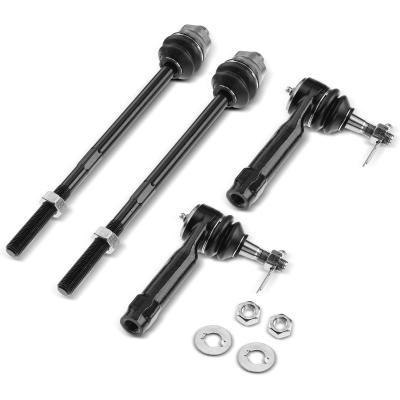 China 4x Front Inner & Outer Tie Rod Ends for Chevy Silverado 1500 GMC Sierra 2500 HD for sale
