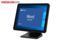 China 17 Inch Capacitive Touch Screen POS PC Fanless Black 1080x1024 for sale