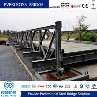 China Deck Steel Bailey Bridge 3.15m-7.35m Width 30ft-200ft Span CB100 CB200 Models for sale