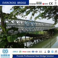 Quality Steel Construction Compact 200 Bailey Bridge Double Deck Q355B With Single Lane for sale