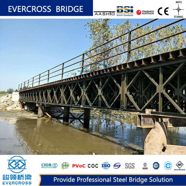 Quality Assembly Portable Steel Bailey Bridge Custom Stainless Steel Bridge for sale