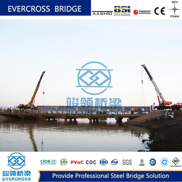 Quality Prefabricated Steel Plate Girder Bridge Heavy Capacity With Composite Bridge Deck for sale
