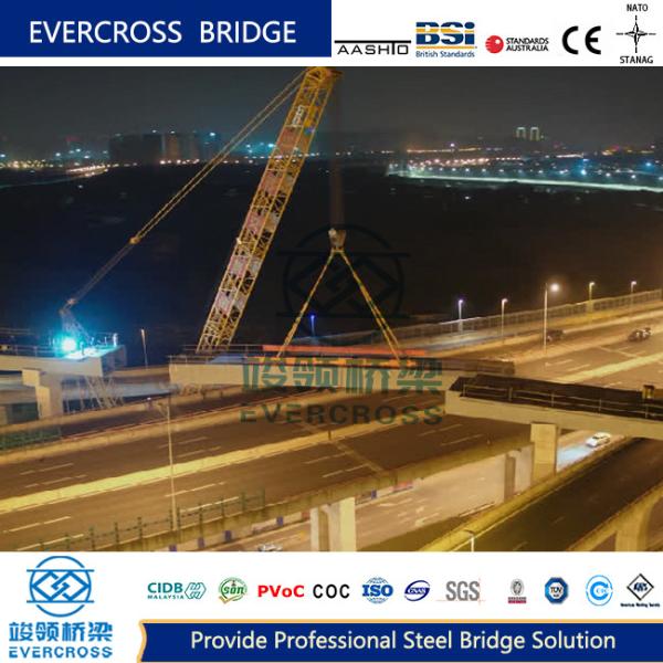Quality Simple Beautiful OEM Composite Box Girder Bridges Prefabricated Steel Large Span for sale