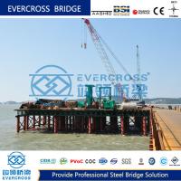 China Deck Type Steel Deck Bailey Bridge Platform Modular Portable Temporary Bridge 60 Ton Capacity for sale