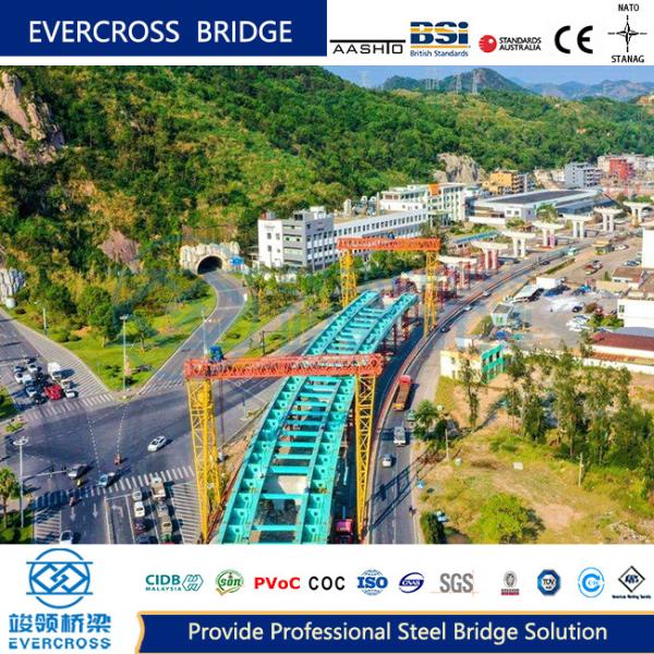Quality Novelty Structure Steel Box Girder Bridge For Mountainous Region Roadways for sale