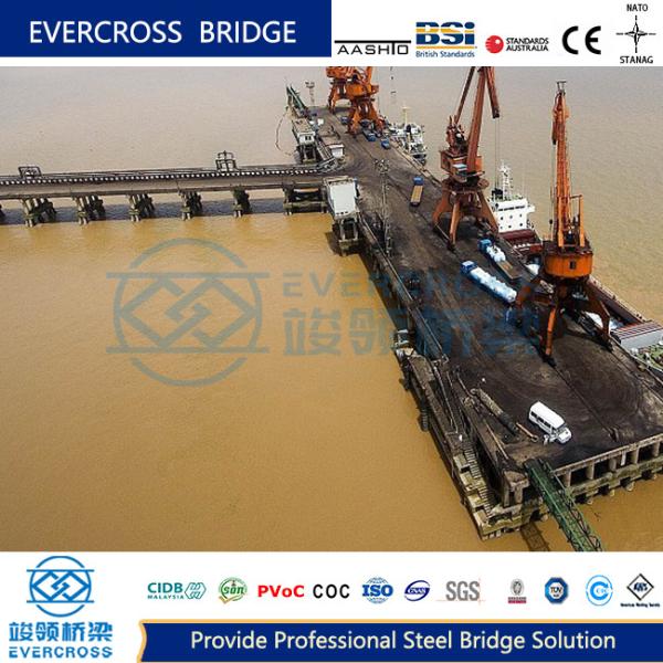 Quality Bailey Platform For Prefabricated Bridge Construction Easy Assembly And Disassembly for sale