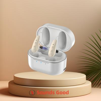 China 4 Programs 40dB Gain RIC Hearing Aids From OTC Hearing Aid ODM Supplier for sale