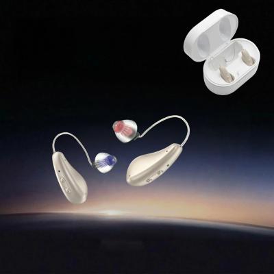 China Touch Induction Type OTC Hearing Aids BTE Model Featuring 14 Hours Battery Life Ideal for Hearing Support and Easy Operation for sale