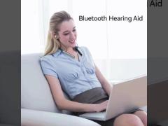 80 uur draadloos halsband Hoorversterker Silicone IPX5 In het oor Hoorapparaten met Bluetooth