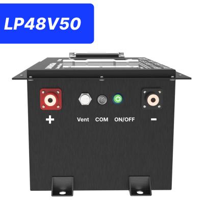 Cina 48V 50Ah 51.2V2 150Amp LiFePO4 Batteria del carrello da golf con display LCD e Bluetooth in vendita