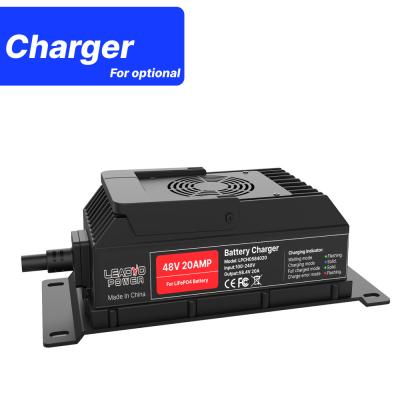 Cina 48V 50Ah 51.2V2 150Amp LiFePO4 Batteria del carrello da golf con display LCD e Bluetooth in vendita