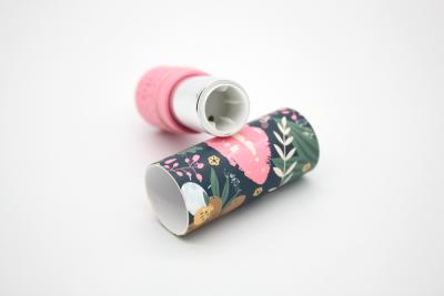 Cina i contenitori vuoti del rossetto della metropolitana di 12.7mm di trucco di carta del rossetto hanno personalizzato in vendita