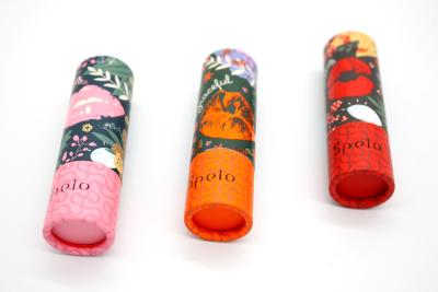 Cina i contenitori vuoti del rossetto della metropolitana di 12.7mm di trucco di carta del rossetto hanno personalizzato in vendita