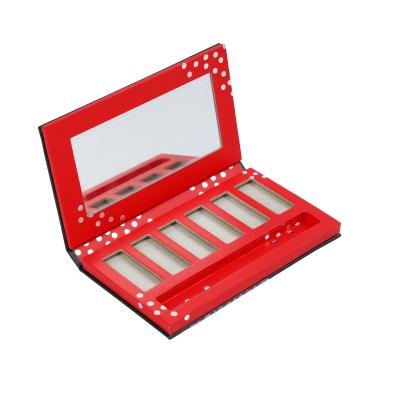 China 6 paleta vazia da composição da paleta CMYK Pantone da sombra das cores com escova à venda