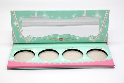 China A paleta cosmética 4 do contorno do destaque filtra a paleta magnética da composição de 36mm à venda