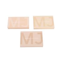 China Makeup Empty Blush Palette 36mm Pantone Printing With Mirror for sale