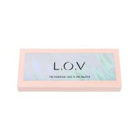 China 137mm Length Highlight Contour Palette Embossed Empty Makeup Pans for sale