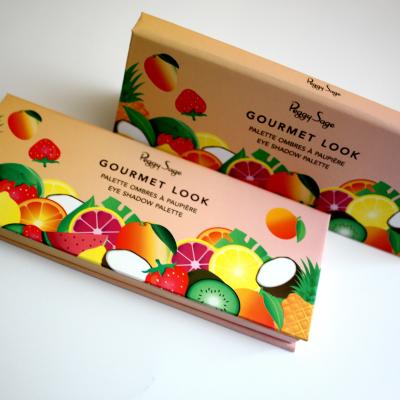China Matte Lamination Empty Blush Palette 3 Pannenpositie van diameter 30MM Te koop