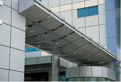 China Aluminum panel curtain wall for sale