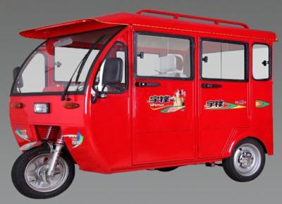 China Powerful 48V 850W Electric Passenger Tricycle 4-5 Seaters For Taxi for sale