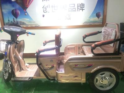 China Three Wheel Adult Electric Powered Tricycle With Passenger Seat 351-500w for sale