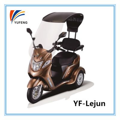 China Three Wheels Electric Battery Operated Tricycle With Sun Visor AC 220V 50HZ for sale