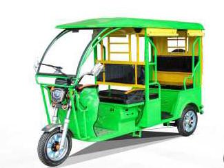 China 1000W Open Body Type Electric Passenger Tricycle Size 2780*950*1750 CCC Certification for sale