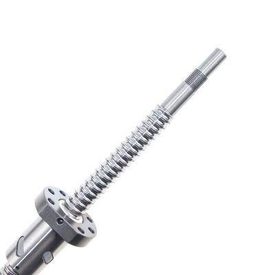 China 10mm - 160mm Linear Motion Ball Screw S55C SCM420H High Rigidity Double Nut Ball Screw for sale