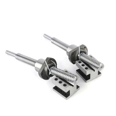 China High Rigidity Rolled Ball Screw 10mm - 160mm High Precision Lead Screw Core Transmission Components for sale