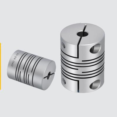 China Lightweight Aluminum Alloy Coupling Corrosion Resistant Flexible Beam Coupling for sale