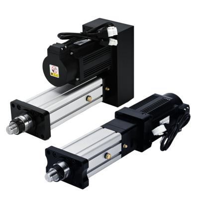 China High Speed Electric Cylinder Heavy Load Servo Motor Cylinder Grey For CNC Machining for sale