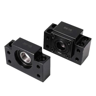 China BK / BF Ball Screw Support Units Black Ball Screw Support Bearing For Automation Machinery for sale