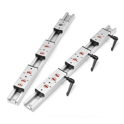 China Double Axis Linear Roller Rail SGR   SGB Linear Guide Rail High Efficiency Low Noise for sale