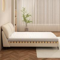 China Tatami Solid Wood Bed Frame Breathable Moisture-proof Foldable Large Size Color Customizable Bedding for sale