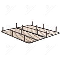 China Bed Frame with Thickened Solid Wood Skeleton Moisture-proof Bed Board Encrypted Design Foldable Tatami Steel Frame Customizable for sale