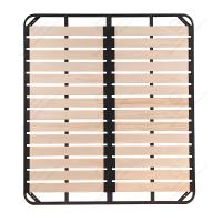 China Bed Frame with Thickened Solid Wood Skeleton Moisture-proof Bed Board Encrypted Design Foldable Tatami Steel Frame Customizable for sale