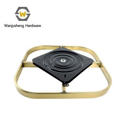 China Light Luxury Sofa Base Stainless Steel Frame Coffee Table Feet Hardware Accessories Single-seat Sofa Chair Base for sale