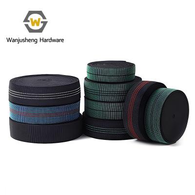 China High-Quality Elastic Sofa Interior Decoration Webbing Trampoline Elastic Band Furniture Tape for sale