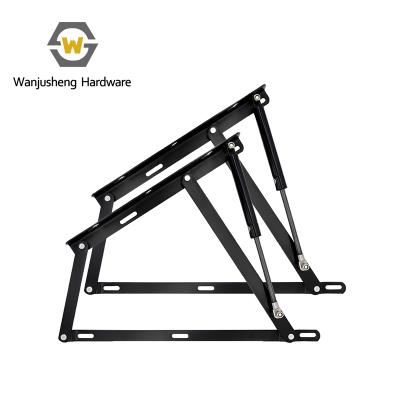 China Bed Frame Bracket Lifter Pneumatic Hydraulic Bed Support Frame Storage Box Lift Mechanism Furniture Hardware for sale