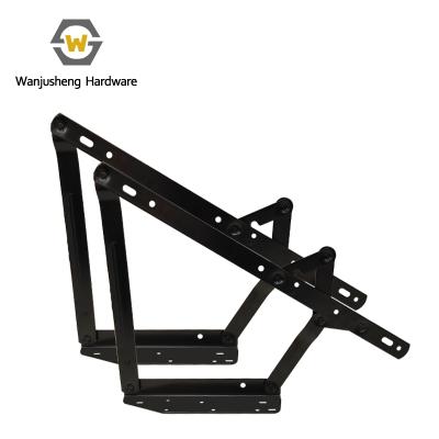 China Wanjusheng Storage Lifting Bed Box Drawer Sofa Hinge Function Hardware Furniture Accessories Hidden Form Sofa Mechanism for sale