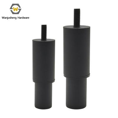 China Iron Bed Frame Legs Table Cabinet Replacement Bed Frame Height Adjustable Legs for sale