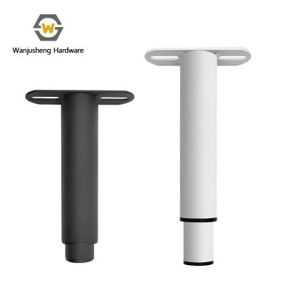 China Modern Heavy Duty Adjustable Height Center Support Foot Bed Frame Furniture Hardware Bed Legs for sale