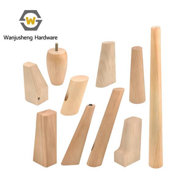 Quality Custom High-Load-Bearing Solid Wood Sofa Legs Cabinet Legs Coffee Table Support Legs Table Legs Height-Enhancing Furniture Legs for sale
