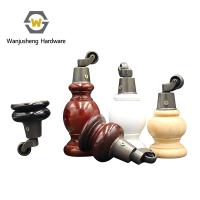 Quality Caster-Equipped Solid Wood Sofa Feet Wooden Cabinet & Coffee Table Furniture for sale