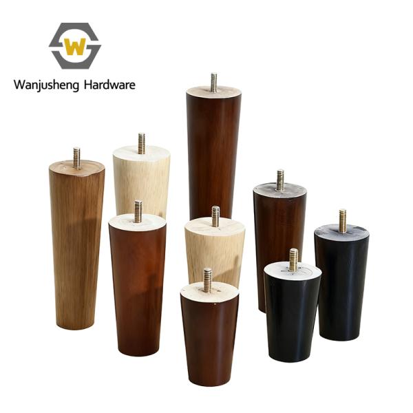 Quality Solid Wood Cabinet Feet Support Leg Accessories Sofa Legs Wooden Feet Cabinet Heightening Furniture Feet for sale