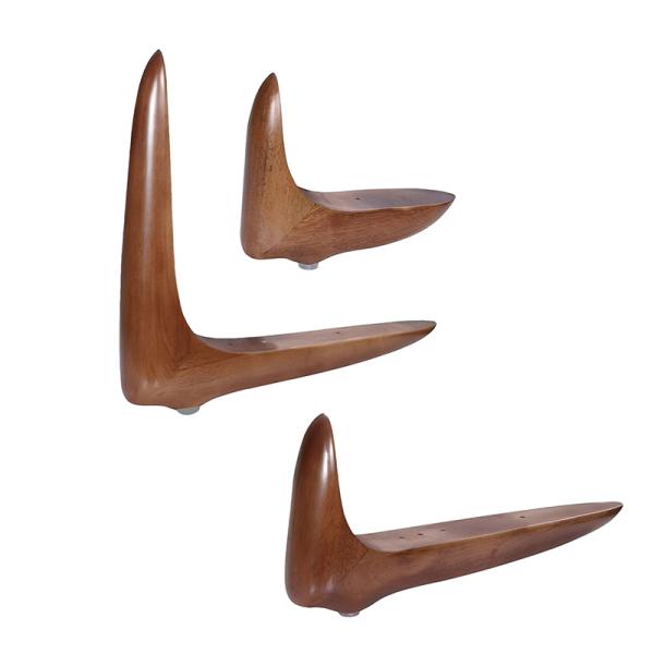 Quality Solid Wood L-Shaped Sofa & Coffee Table Legs Bed Leg Supports Indulge in Luxury for sale