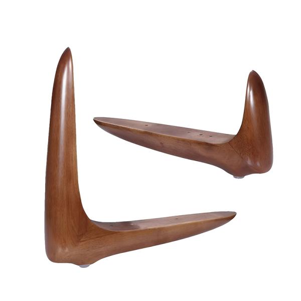 Quality Solid Wood L-Shaped Sofa & Coffee Table Legs Bed Leg Supports Indulge in Luxury for sale